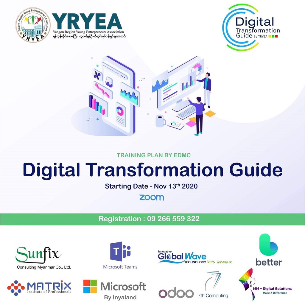 YRYEA က စီစဉ်တင်ဆက်တဲ့ Digital Transformation Guide Program - YOYARLAY ...